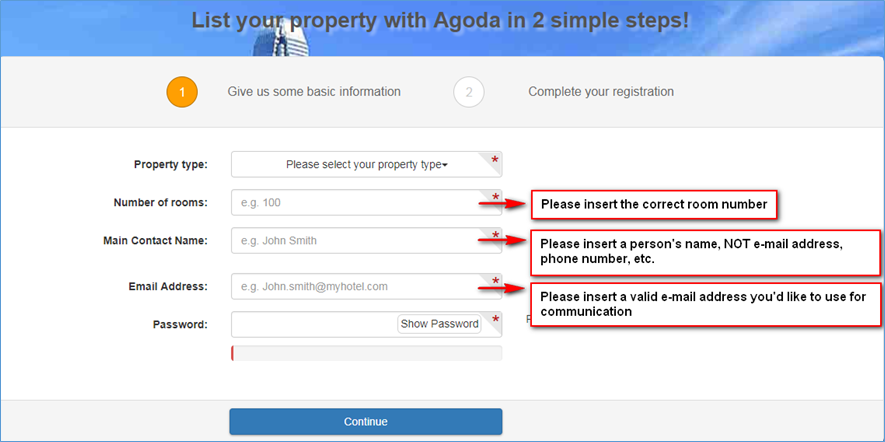 How can I register my property on Agoda? – Agoda Partner Hub